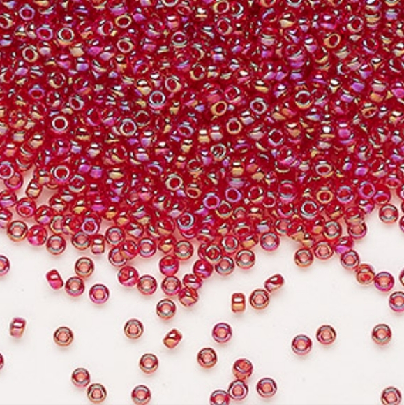 Fire Mountain Gems | Office | 52 Seed Bead Czech Glass Translucent ...